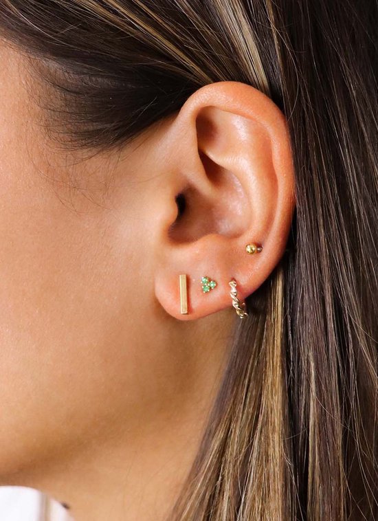 Jackie Bar Studs 585 | bol