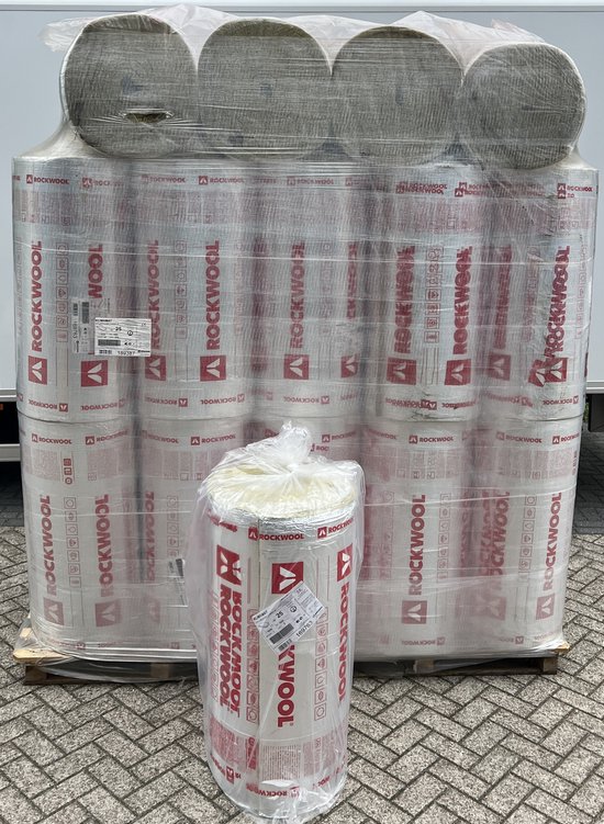 Rockwool HVAC Alu lamella mat 25mm, 25 rollen 9x1m | bol