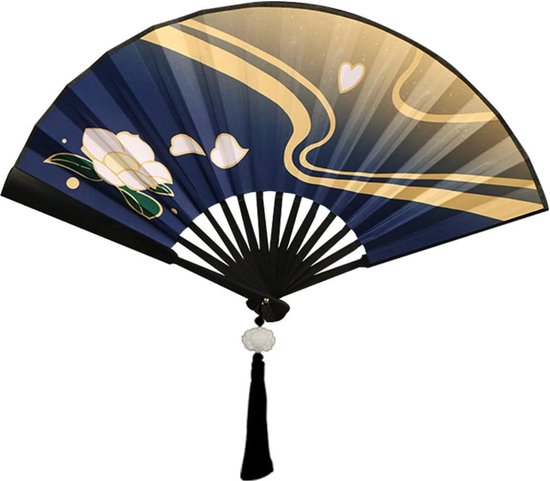 Kamisato Ayaka Cosplay Ventilator - Zomer Draagbare Hand Fan Cosplay ...
