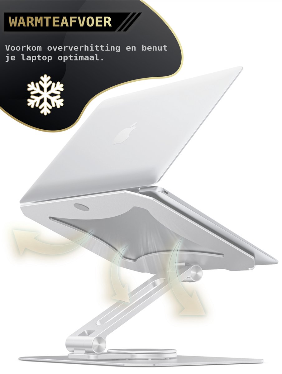 SEFID Laptop standaard - Universeel tablet en laptophouder ...
