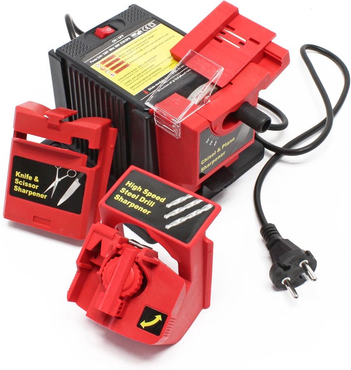 Universele slijpmachine - slijpstation 65W - slijper voor messen boren ...