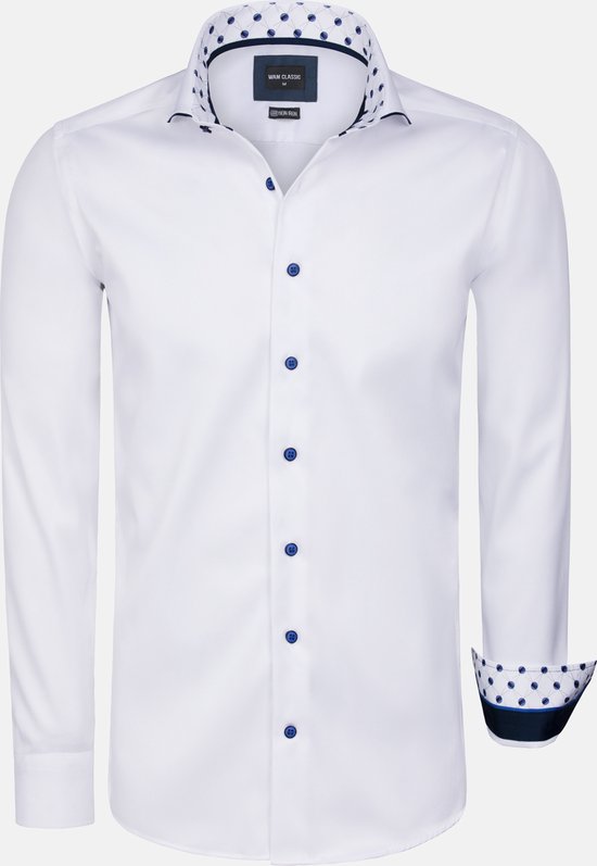 Overhemd Lange Mouw 75680 Lance White | bol.com