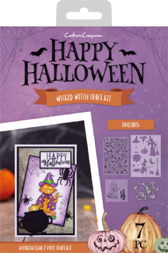 Crafter's Companion - Happy Halloween Craft Kit Wicked Witch (HAH-WIW ...