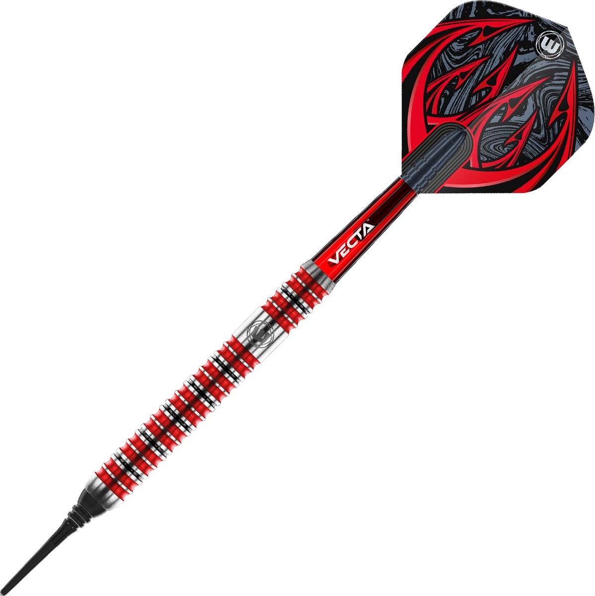 WINMAU - Diablo (Parallel) Dartpijlen Professioneel - 18g Barrel/20g ...