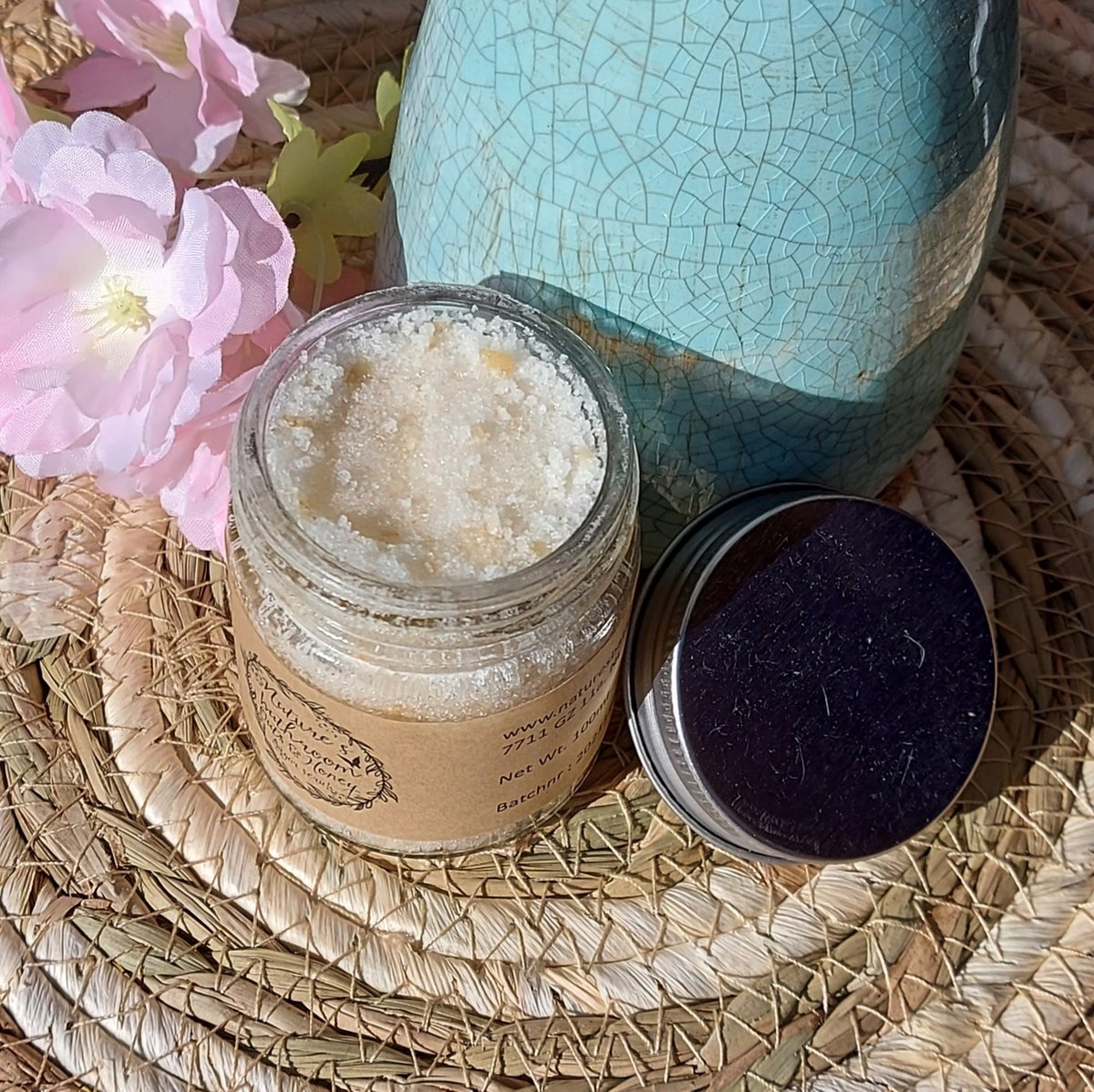 Nature's Bathroom - Sugar scrub - Oats & Honey - Natuurlijk - Plastic ...