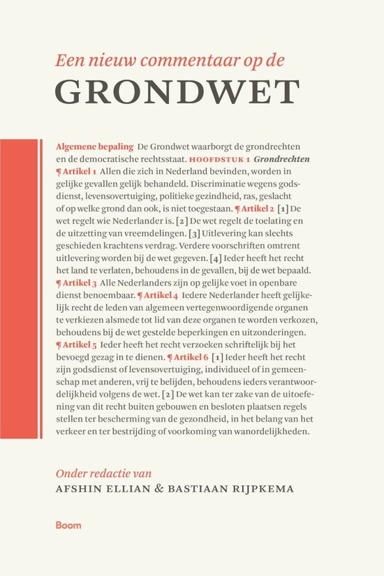 Een nieuw commentaar op de Grondwet (ebook) | 9789024435555 | Boeken | bol
