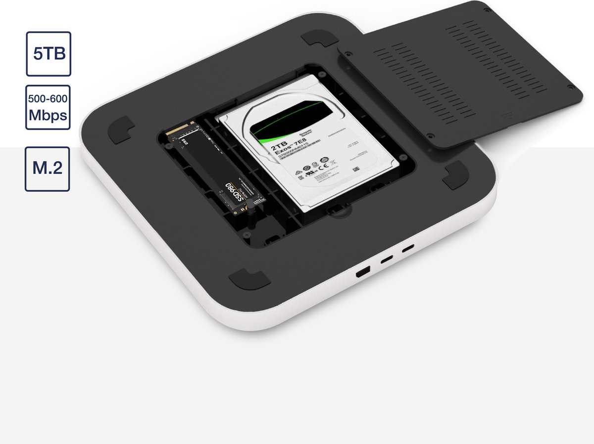 iMounts Mac Mini docking station Pro Displayport - M1 en M2 - DP ...