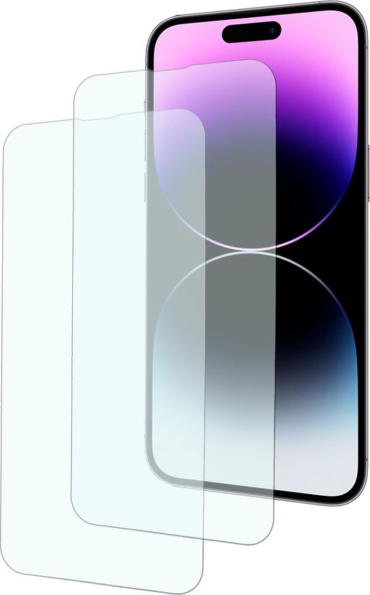 iPhone 14 Pro Max - Notch Screenprotector - Transparent Edition - 2 ...