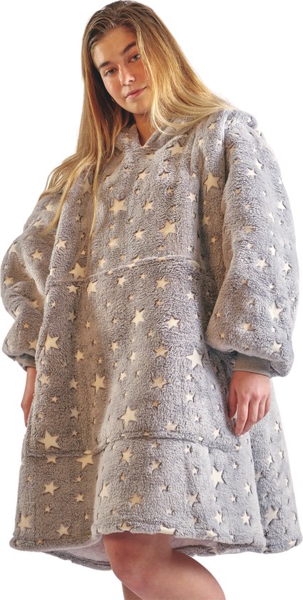 Deekie Hoodie Deken - Snuggie Snuggle Cuddle Hoodie - Tv Fleece Deken ...