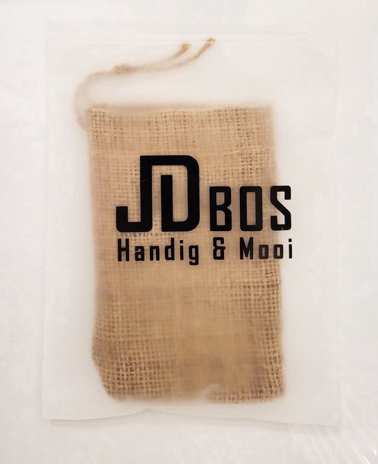Jute zakje met naam 10 x 15 cm – 1 stuk – Sinterklaas – Licht bruin ...