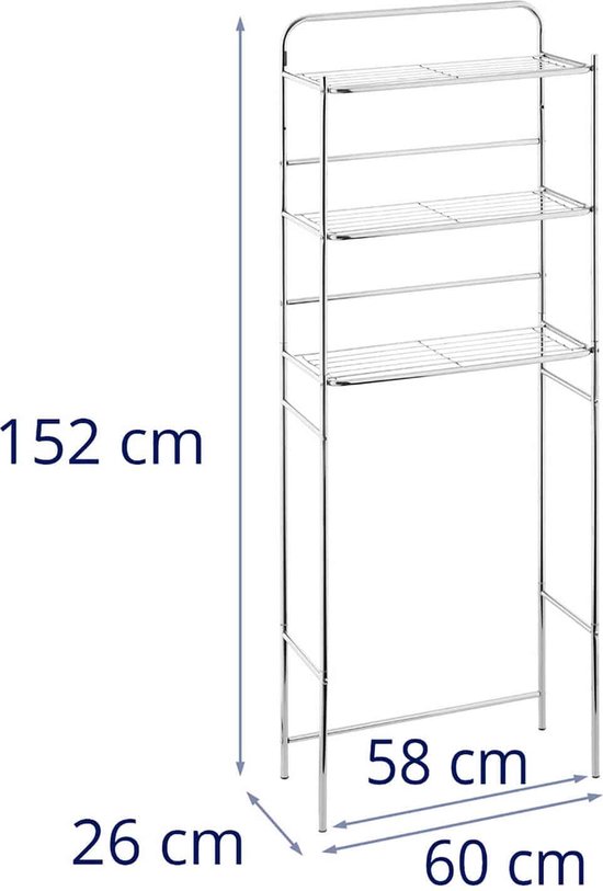 Uniprodo Wasmachine rek - 3 etages | bol.com