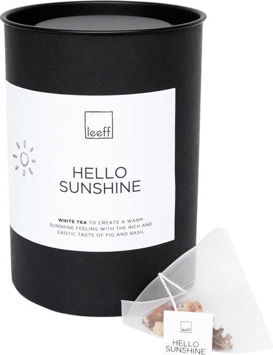 Leeff - Thee in blikje 'Hello sunshine' | bol