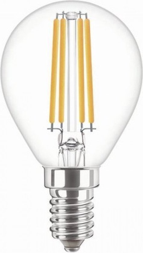 Pila Kogel LED Filament E14 - 6.5W (60W) - Warm Wit Licht - Niet Dimbaar - 3 stuks | bol.com