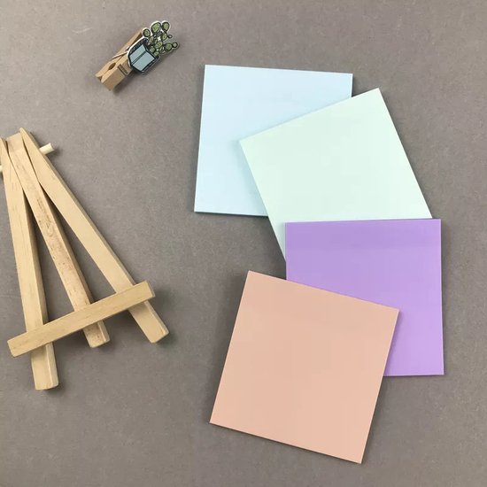 Transparent Sticky Notes Post it - Transparant Plaknotitie - Groen - 1 ...