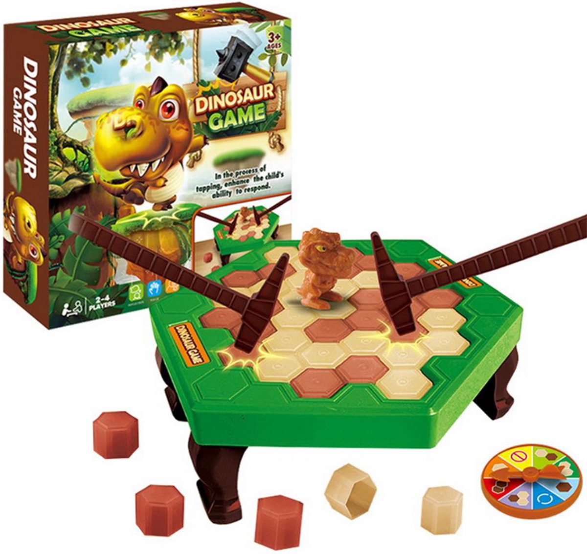Dinosaur Trap, Dino Trap, Dino Game, Penguin Trap, Breek het ijs niet ...