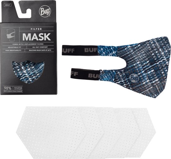 BUFF® Child Face Mask Nimpha Pink - Mondmasker | bol