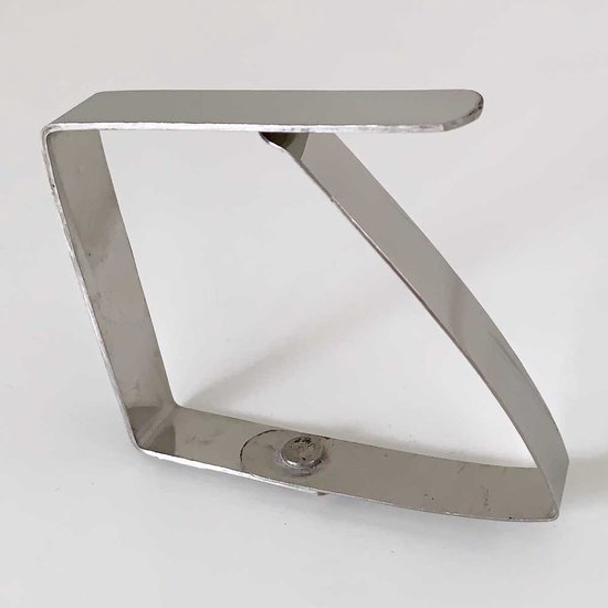 16x Tafelkleed klemmen - RVS - 5 x 3 cm - Tafelzeilklemmen - Tafellaken ...