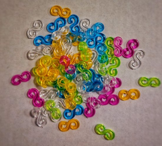 Loom twister ultimate starter set neon mix, glitter mix, loom board, s ...