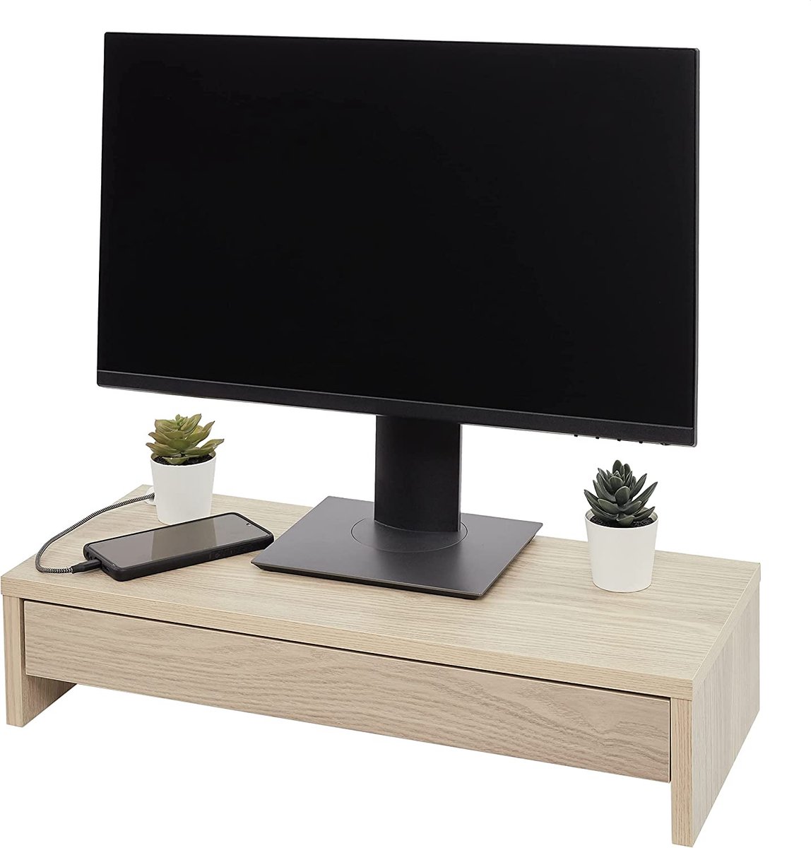 Monitorstandaard - Desk monitor stand - Laptopstandaard | bol.com