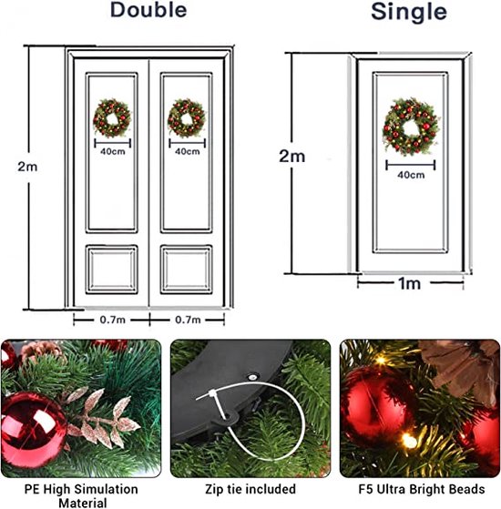 kerstkrans - CHRISTMAS DECORATION | bol