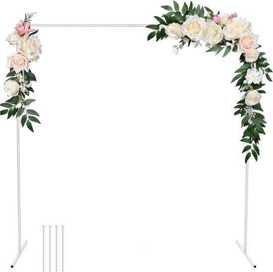 Garfans Rozenbogen - Bruiloft decoratie - bruiloft boog - Backdrop frame - Rozenboog -... | bol.com