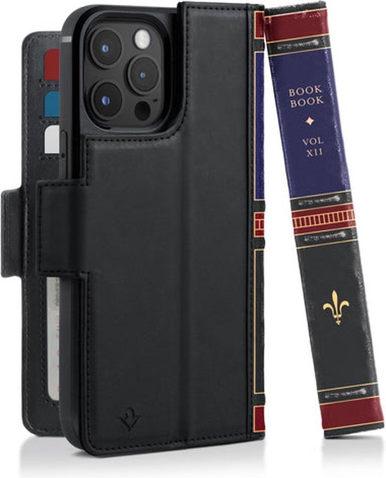 Twelve South - BookBook iPhone 14 Pro Max MagSafe - zwart | bol.com