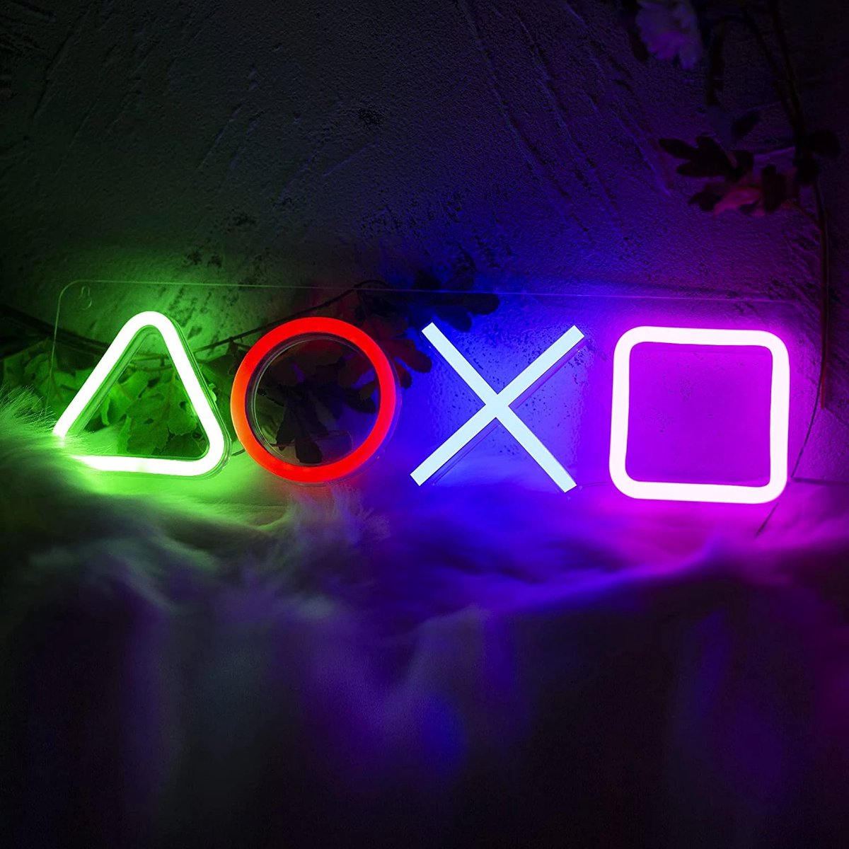 Neon led lamp - Game Controller Buttons - 12 x 42 cm - USB - Neon ...