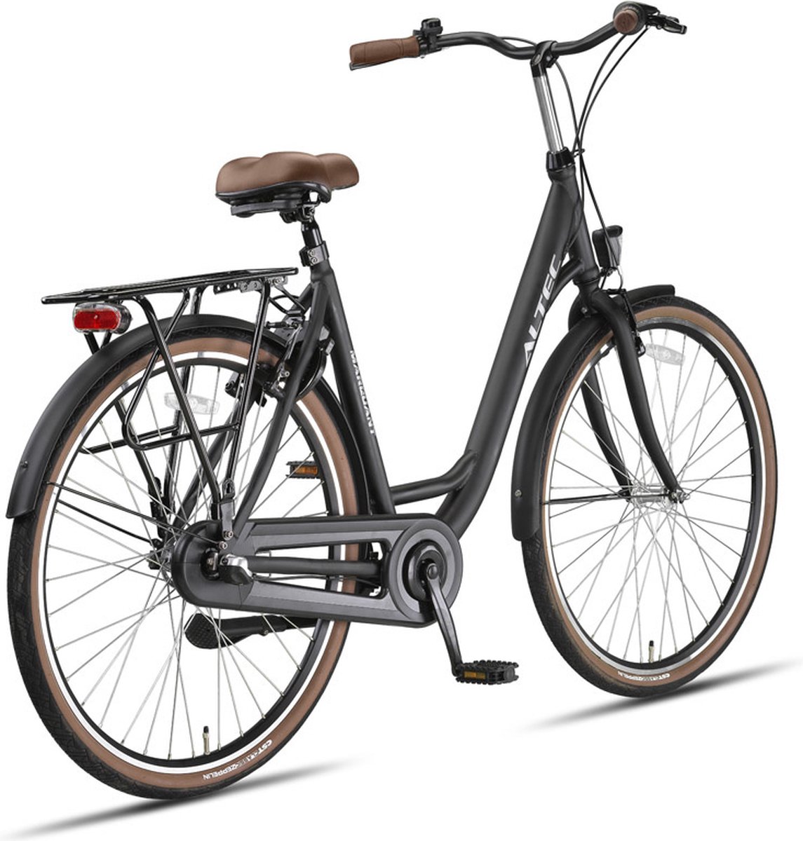 Altec Marquant 28 inch Damesfiets 50cm 3v Zwart | bol.com