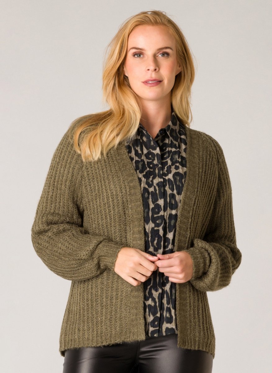 YEST Cora Vest - Army Green - maat 44 | bol.com