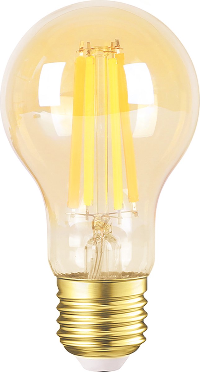 LED Lamp - Smart LED - Aigi Rixona - Bulb A60 - 6W - E27 Fitting - Slimme LED - Wifi... | bol.com