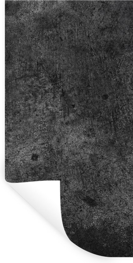 Muurstickers - Sticker Folie - Beton - Structuur - Retro - Zwart ...