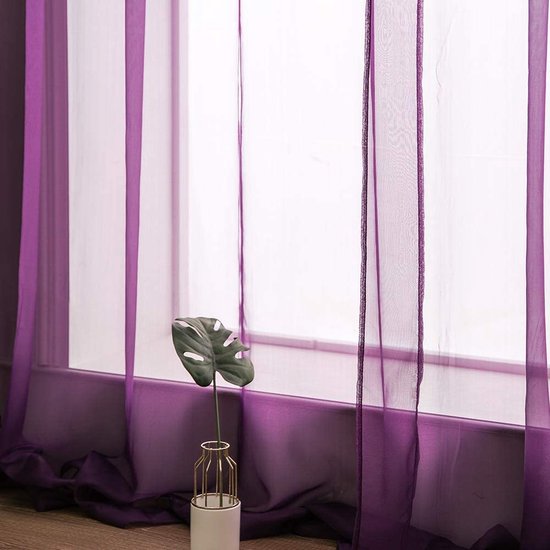 Premium Vitrage – Woonkamer Raam Accessiores – Curtains – Voile | bol