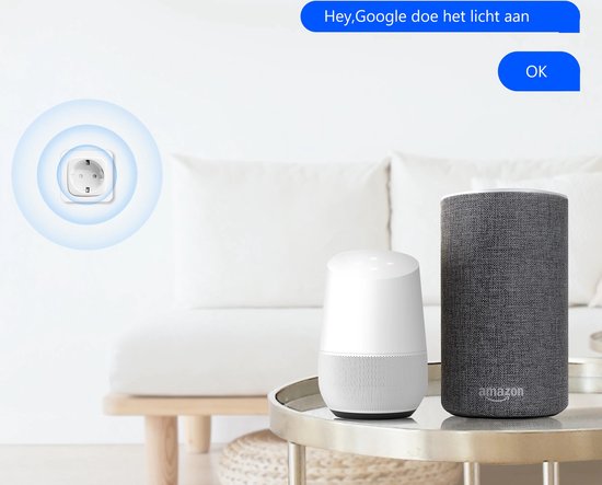 WiFi universele stopcontact met bediening via APP en kan werken met ...