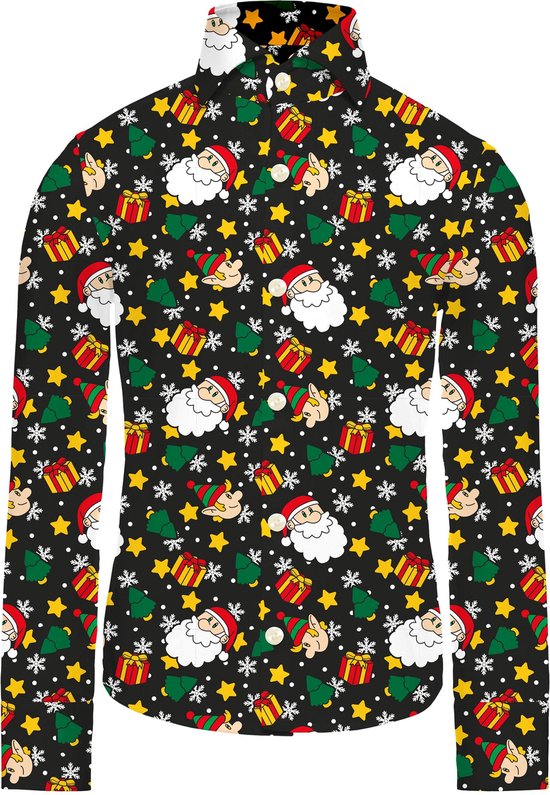 Kerst Onesie Suitmeister Santa Elves Green
