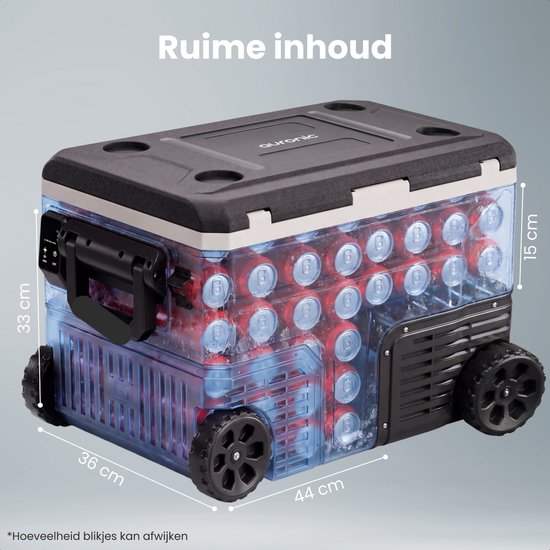 Auronic Elektrische Koelbox - Compressor - 64L - 12V en 240 volt ...