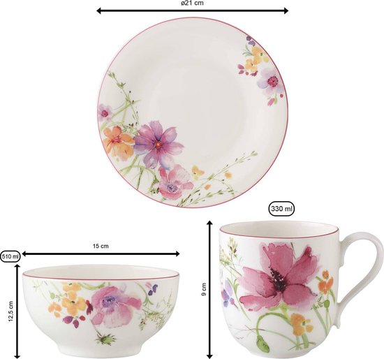Frühstücks-Set Mariefleur Basic | bol