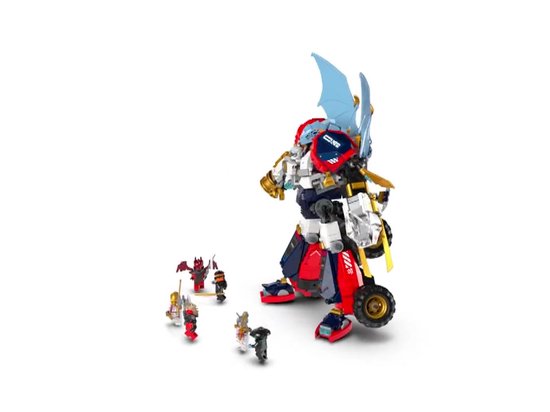 LEGO Ninjago Zane's Ultra Combo Mech - 4-in-1 - 71834 | bol