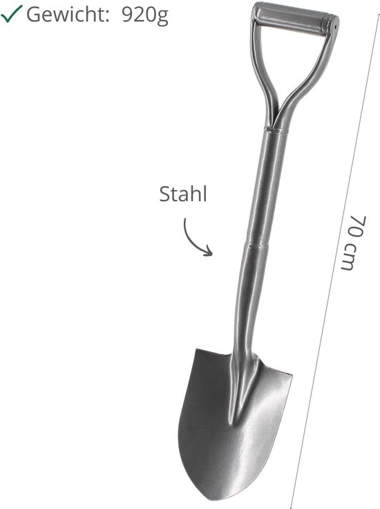 Mini-Schep voor Onderweg - Lichte en Multifunctionele Camping- en ...