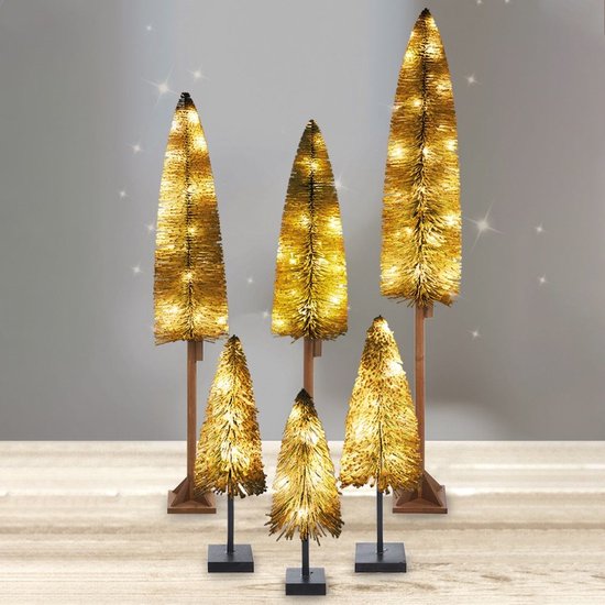 Kunstkerstboom met Lichtjes 25 LED 120 cm - Kerstboom met Verlichting ...