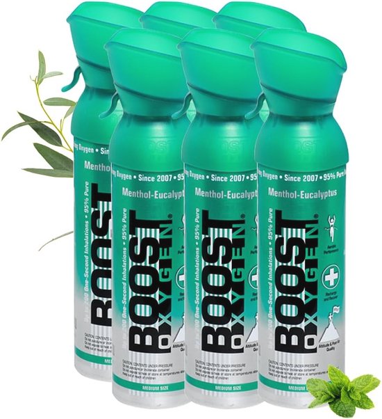 Natuurlijke Zuurstof Inhalator voor Energie, Concentratie en Herstel ...