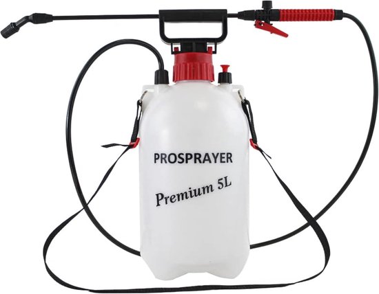 5L Handmatige Tuinsproeier met Verstelbare Lans – Lichtgewicht en ...