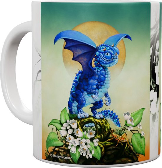 Blueberry Dragon - Mok 440ml 440 | bol