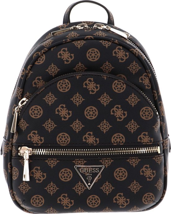 GUESS Vrije tijd rugzak Rugzak Manhattan Backpack Mocha Logo Bruine | bol