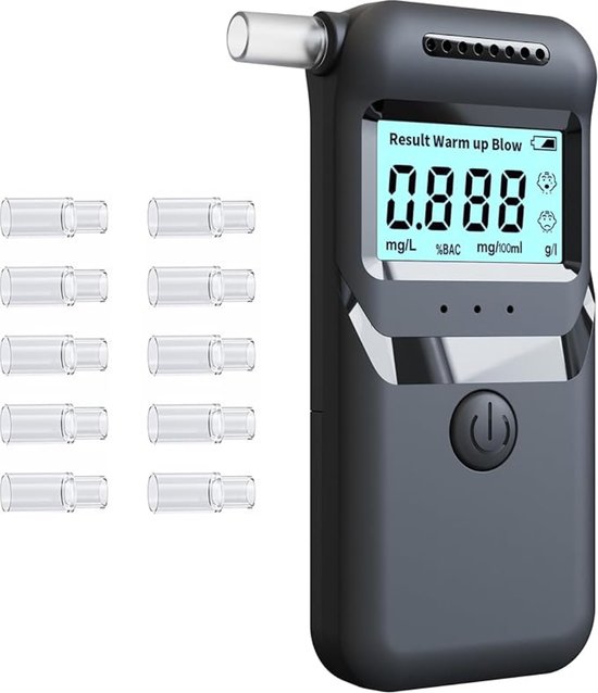 Professionele Blaastest - Blaastest Alcohol - Alcoholmeter - Alcohol ...