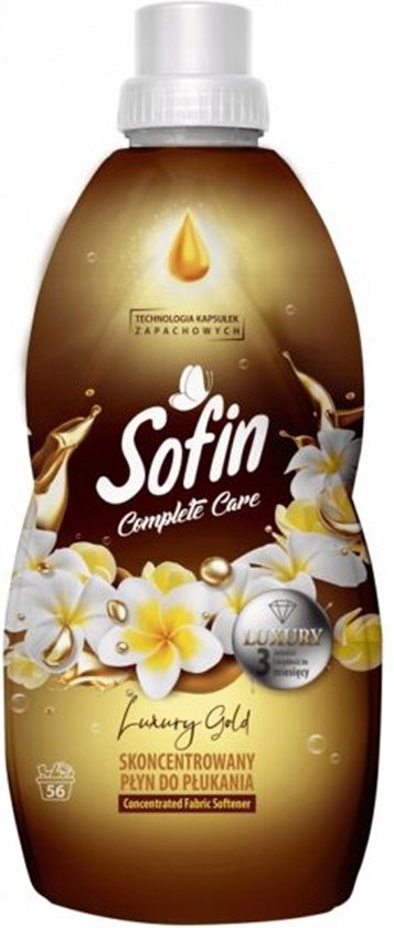 Sofin - Complete Care - Luxury Gold - Wasverzachter - 1400 ml - 56 ...