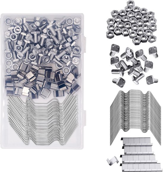 Bevestigingsclips voor beglazing - Roestvrij staal - Voor broeikas ...