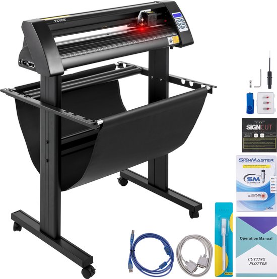 VEVR 87cm Graveermachine- Graveerder - Vinyl Snijplotter - Vinyl Cutter ...