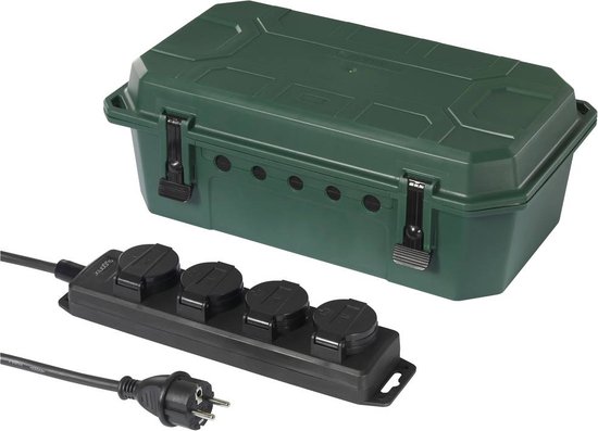 Sygonix Verdeelbox 4-voudig - Voor buiten - Waterdicht IP54 - SY ...