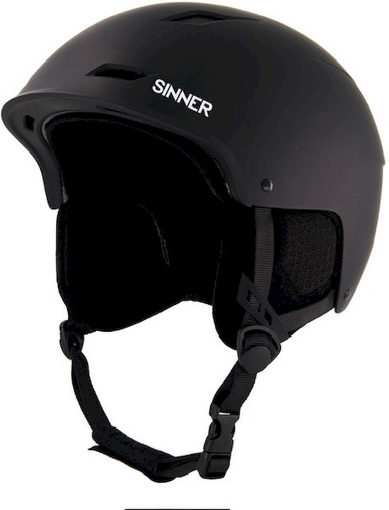 SINNER - mount - Ski helm heren - Black/Black/White | bol