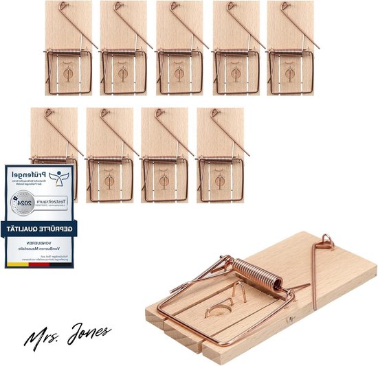 Mrs. Jones 10 x Muisvallen Slagvallen - Gemaakt in Duitsland ...
